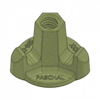 Wing nut DW15 | Formwork Shop